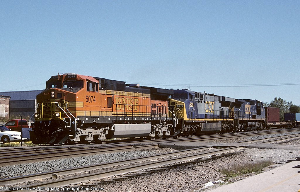 BNSF C-44-9W 5074